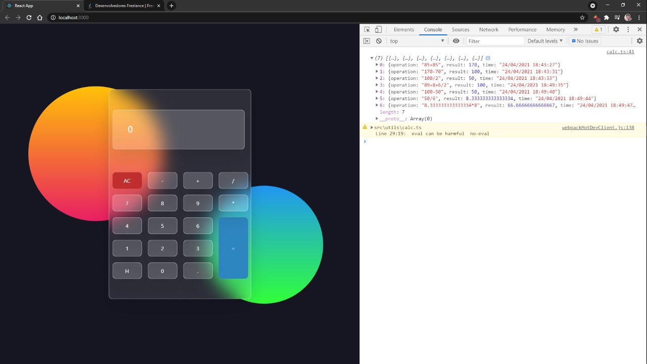 GitHub - cationhq/ReactCalculator: Almost all the features of a ...