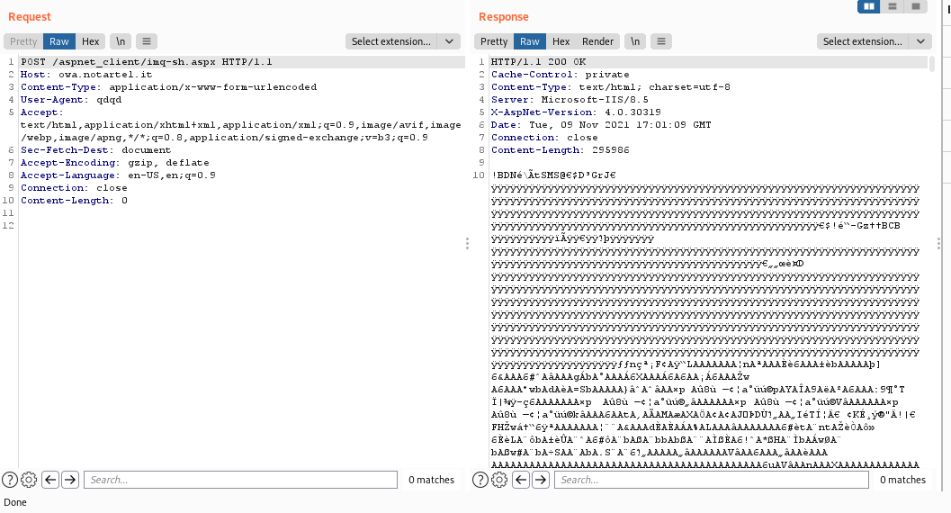ProxyShell module uploads a webshell that doesn't seem to work as ...