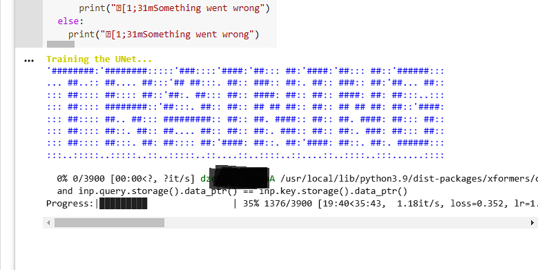 Training error · Issue #1935 · TheLastBen/fast-stable-diffusion · GitHub