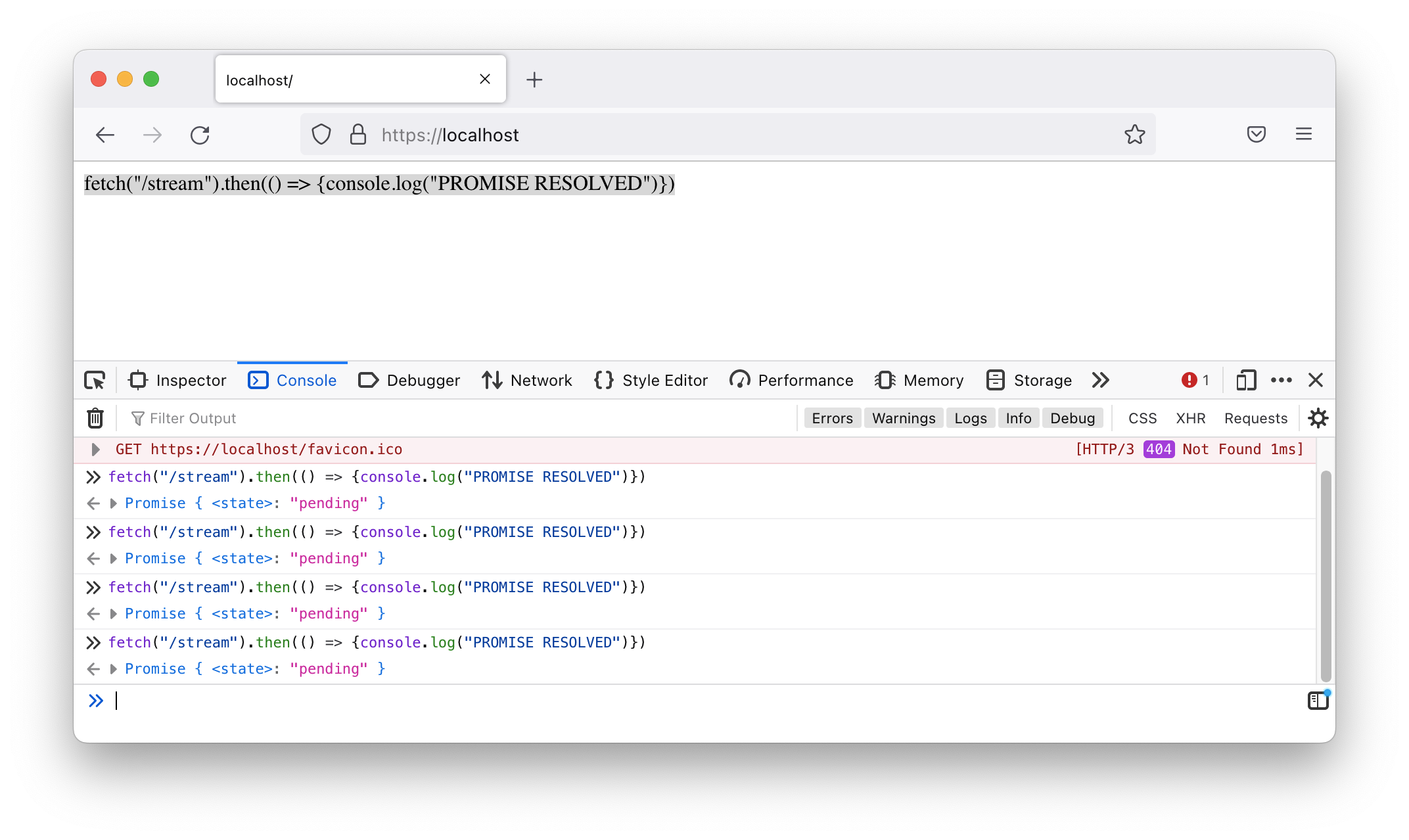 Firefox + HTTP/3 + Streaming Responses = Promises That Don’t Resolve ...
