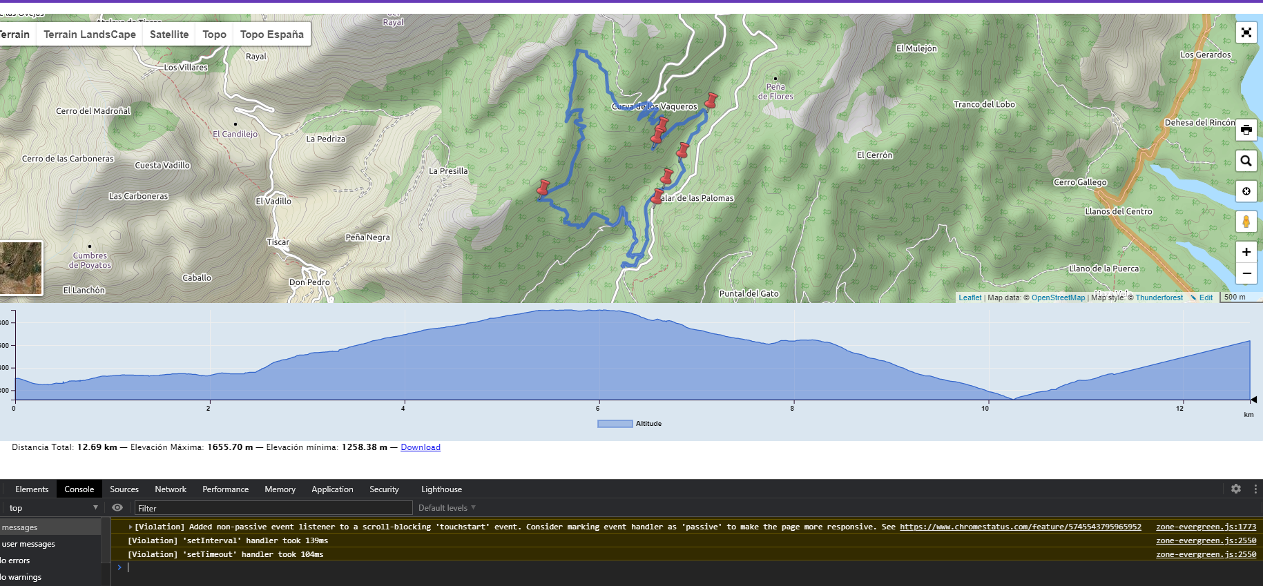 Start and End Icon · Issue #18 · Raruto/leaflet-elevation · GitHub
