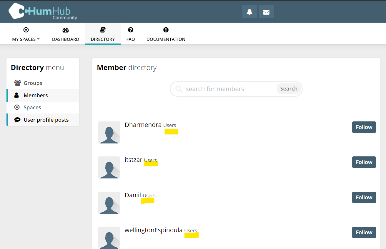 Option to hide User group status in directory · Issue #4917 · humhub/humhub · GitHub