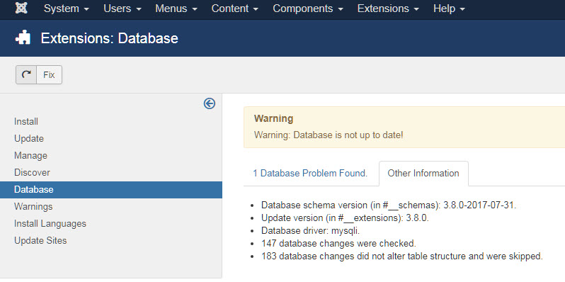 Funcionalidad - Verificar integridad de base de datos para actualizaciones · Issue #2177 ...