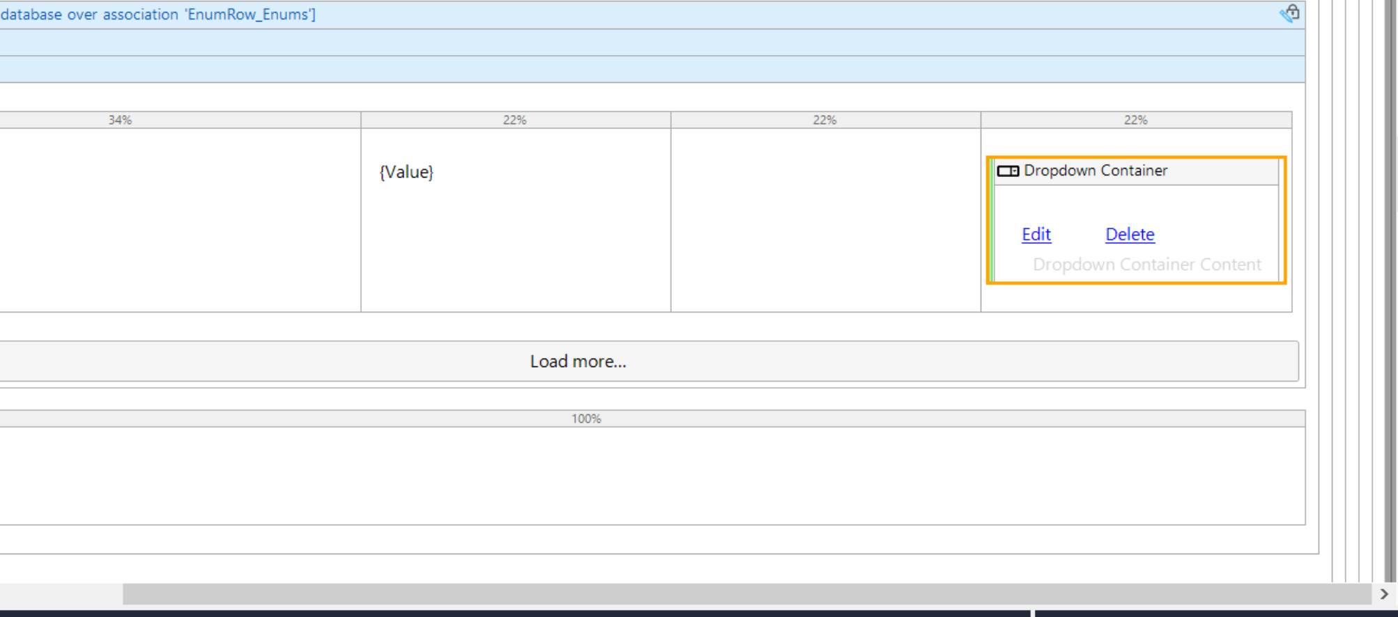 Unknown Widget mendix dropdowncontainer DropdownContainer Issue 1 