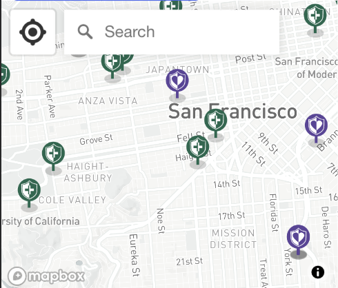 Unify mobile styling for Geolocation control to match Mapbox-GL-Geocoder · Issue #9670 · mapbox ...