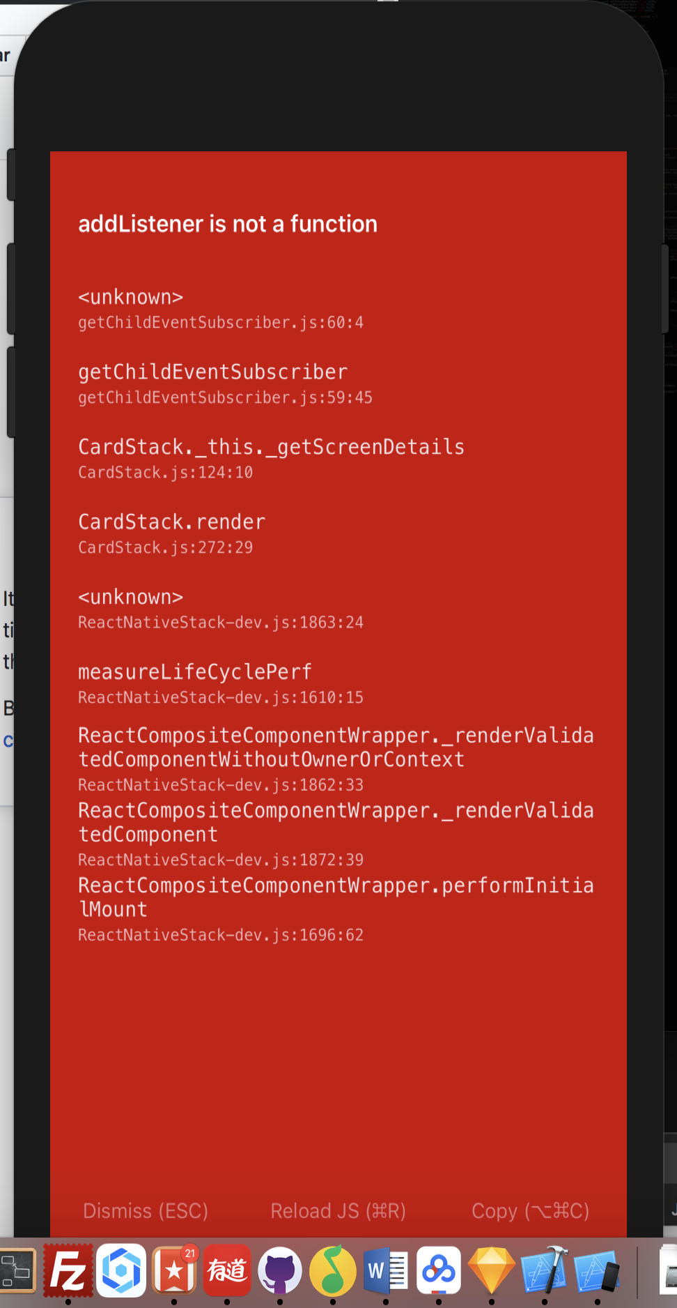 Addlistener Is Not A Function · Issue 1980 · Geekyantsnativebase · Github