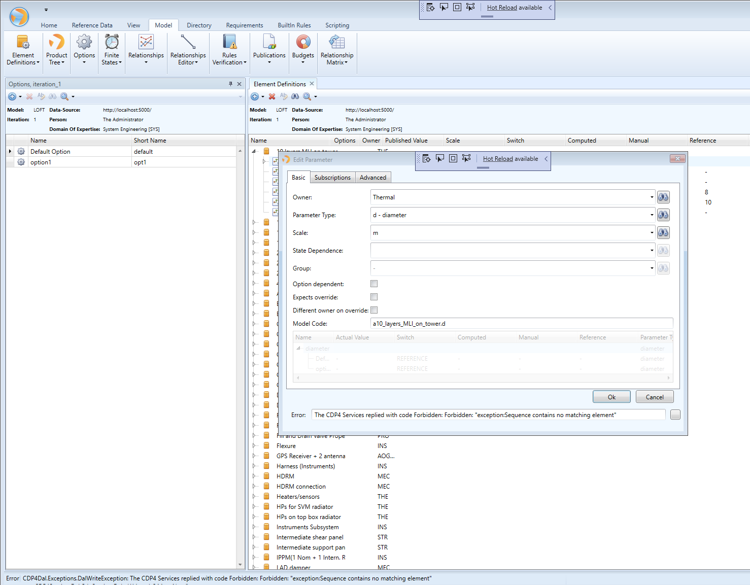 Uncheck A Default Option Parameter Generate A Server Error Upon Saving · Issue 107