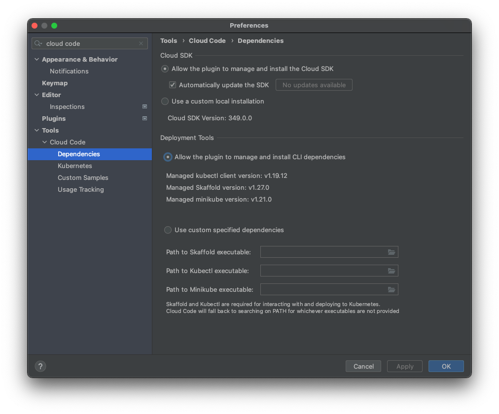 Cloud code fails to install google managed sdk when using network proxy · Issue #2849 ...