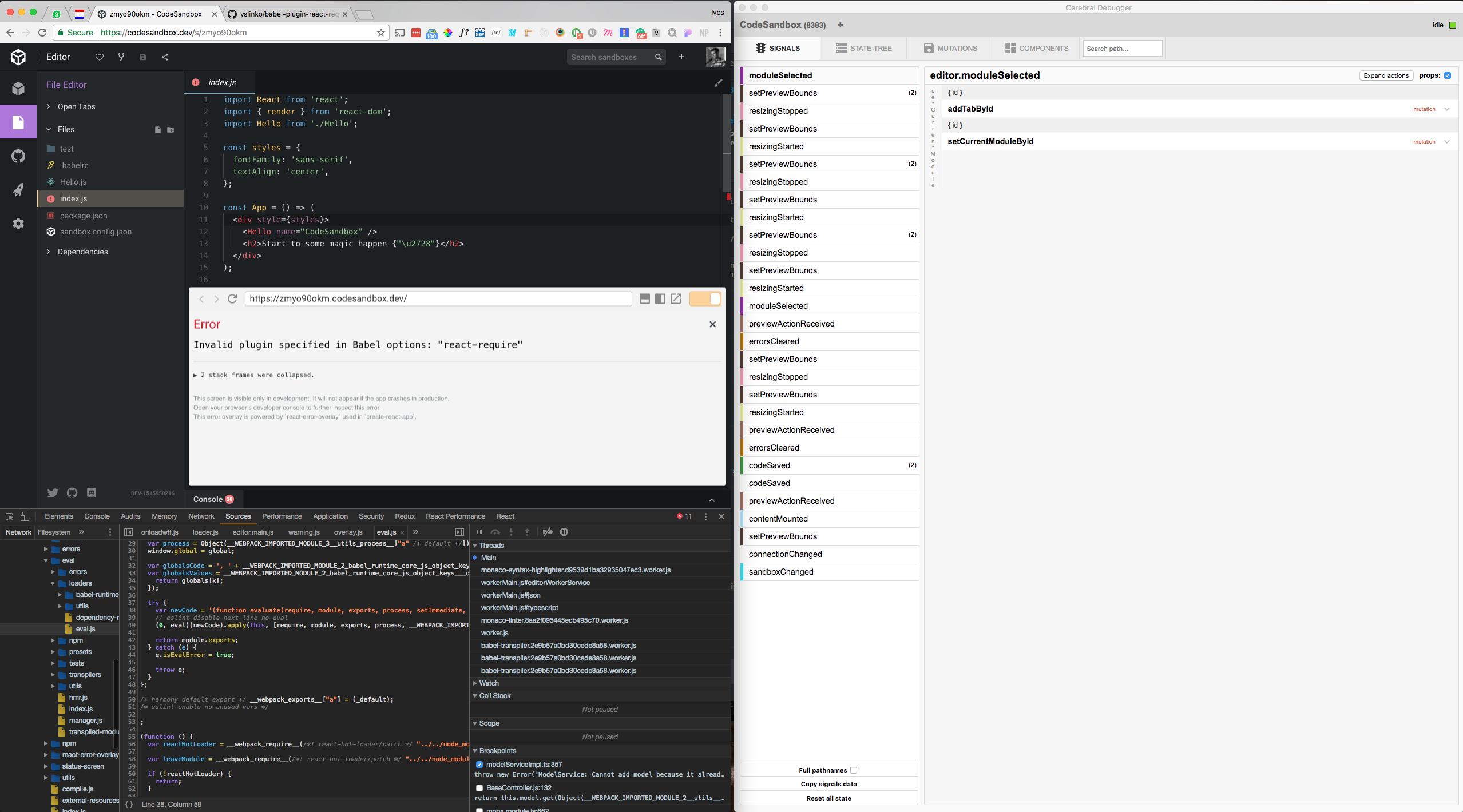 Feature Request: Top / Bottom layout · Issue #472 · codesandbox ...