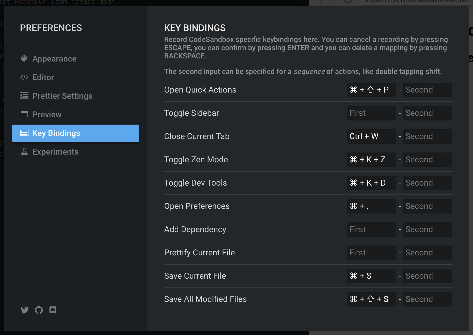 Add a shortcut for toggling zen mode · Issue #1348 · codesandbox ...