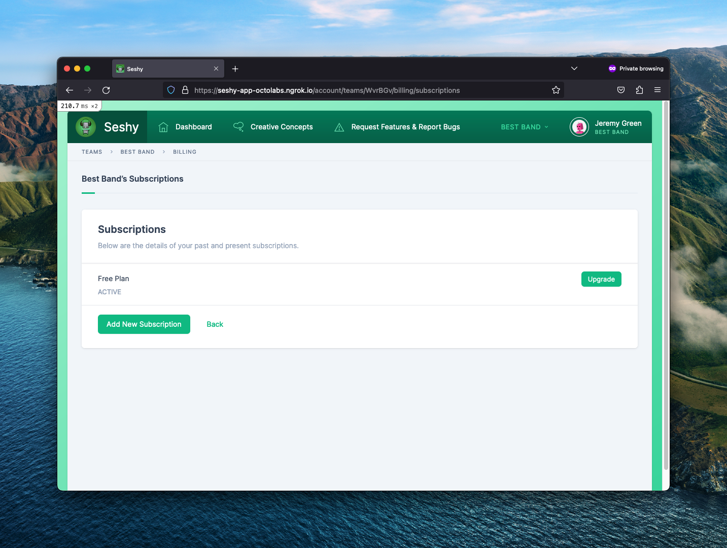 Pricing Page Gets Confused About Which Theme To Use · Issue 8 · Bullet Train Probullettrain