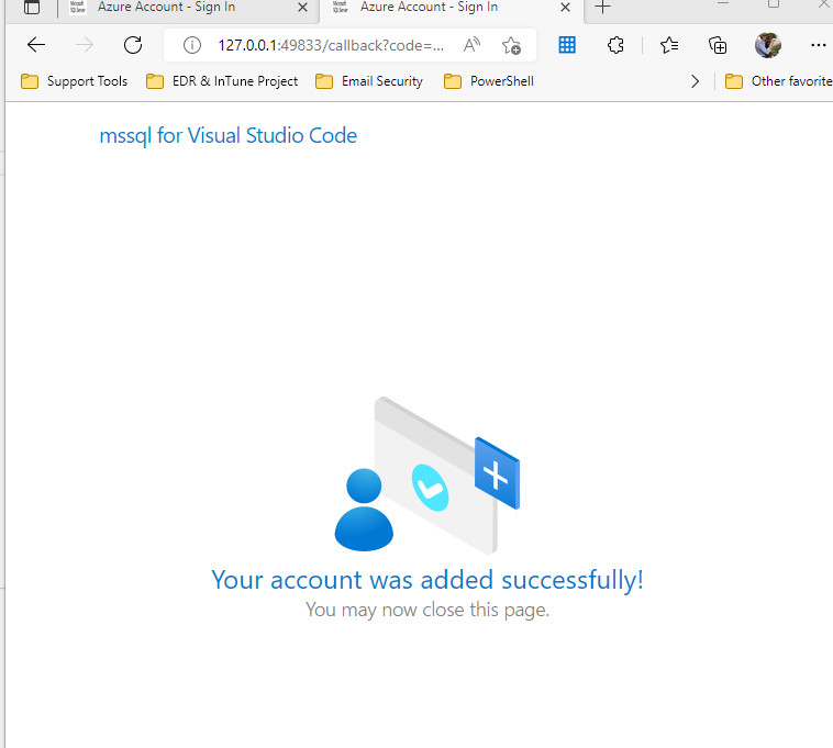 Refresh Credential Error · Issue 17468 · Microsoftvscode Mssql · Github 