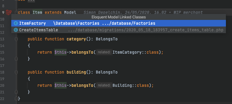 Model navigation to nova resource · Issue #240 · laravel-idea/plugin · GitHub