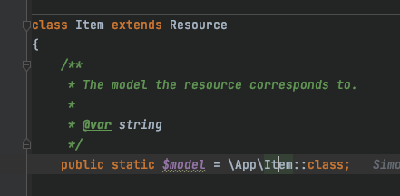 Model navigation to nova resource · Issue #240 · laravel-idea/plugin · GitHub