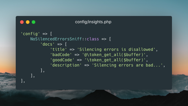 [Discussion] Generating coding style document · Issue #371 · nunomaduro/phpinsights · GitHub