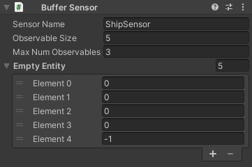 Defining an empty observation for Buffer Sensor · Issue #5684 · Unity-Technologies/ml-agents ...