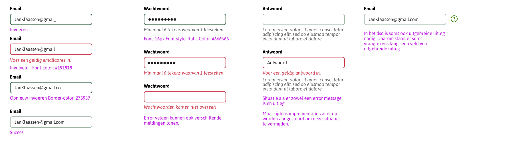 Formulieren: Tekstvelden en labels redesign · Issue #32 · dso-toolkit/dso-toolkit · GitHub