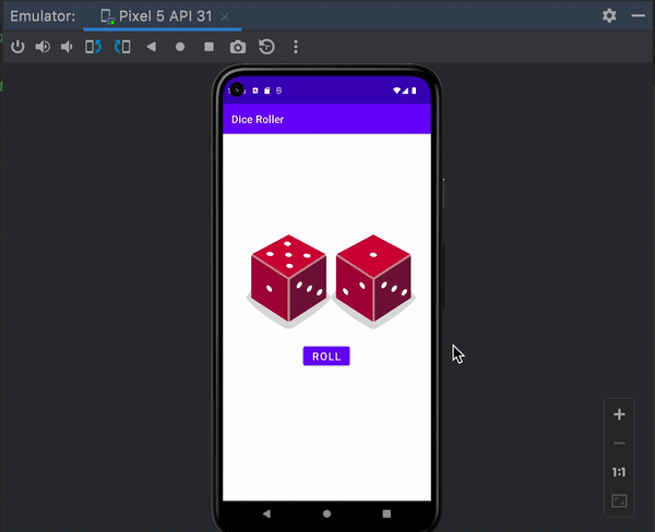 GitHub - nini-chang/android-dice-roller: Practice Dice Roller with kotlin https://developer ...