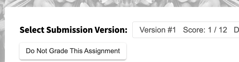 Download Submitted Files And Access Prior Versions Options Broken · Issue