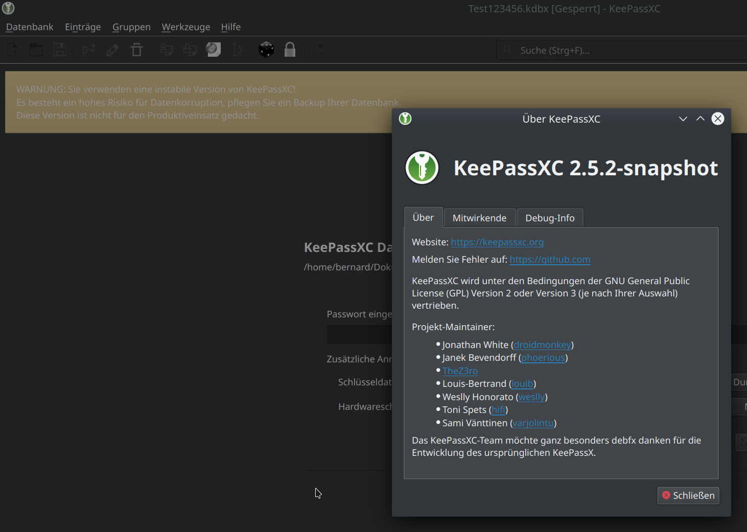 Heavy bug on create and edit DBs · Issue #4133 · keepassxreboot/keepassxc · GitHub