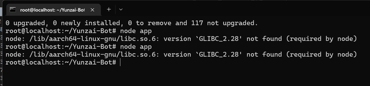 node app之后出现错误 · Issue #378 · Le-niao/Yunzai-Bot · GitHub