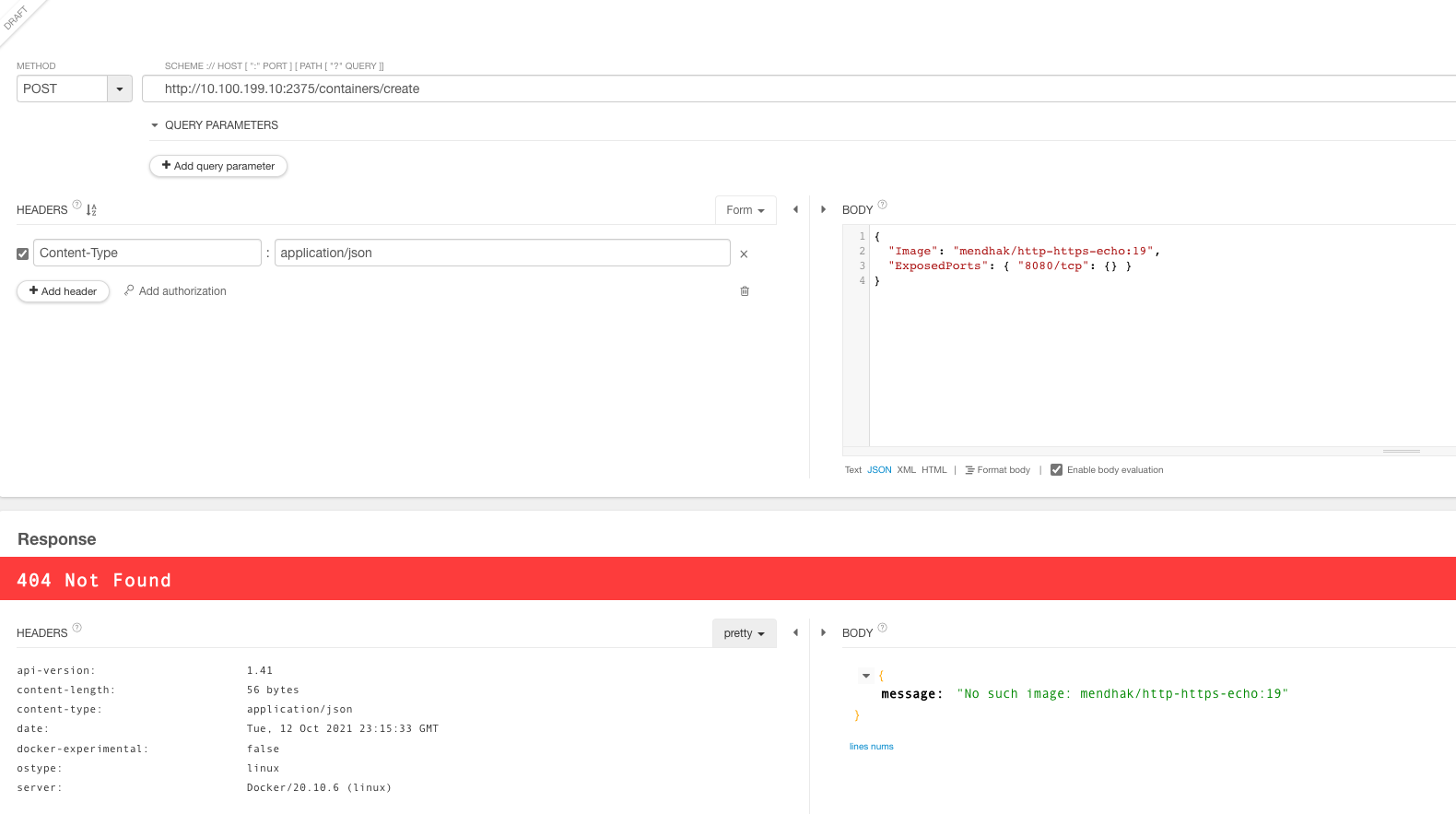 Cannot create container through API if image is not yet on Portainer · Issue #5881 · portainer ...
