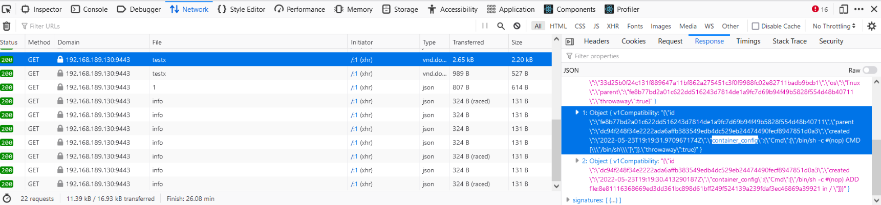 Portainer registry browser can't handle images with null Cmd · Issue ...