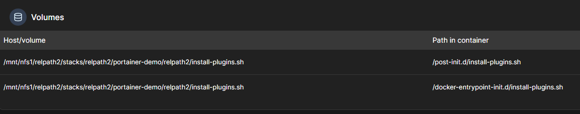 Unable to deploy a stack when using the relative path option - Error 255 · Issue #9141 ...