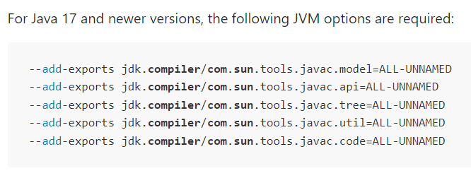 How To Add Arguments For Jdk 17 · Issue 460 · Sourcegraphscip Java · Github 
