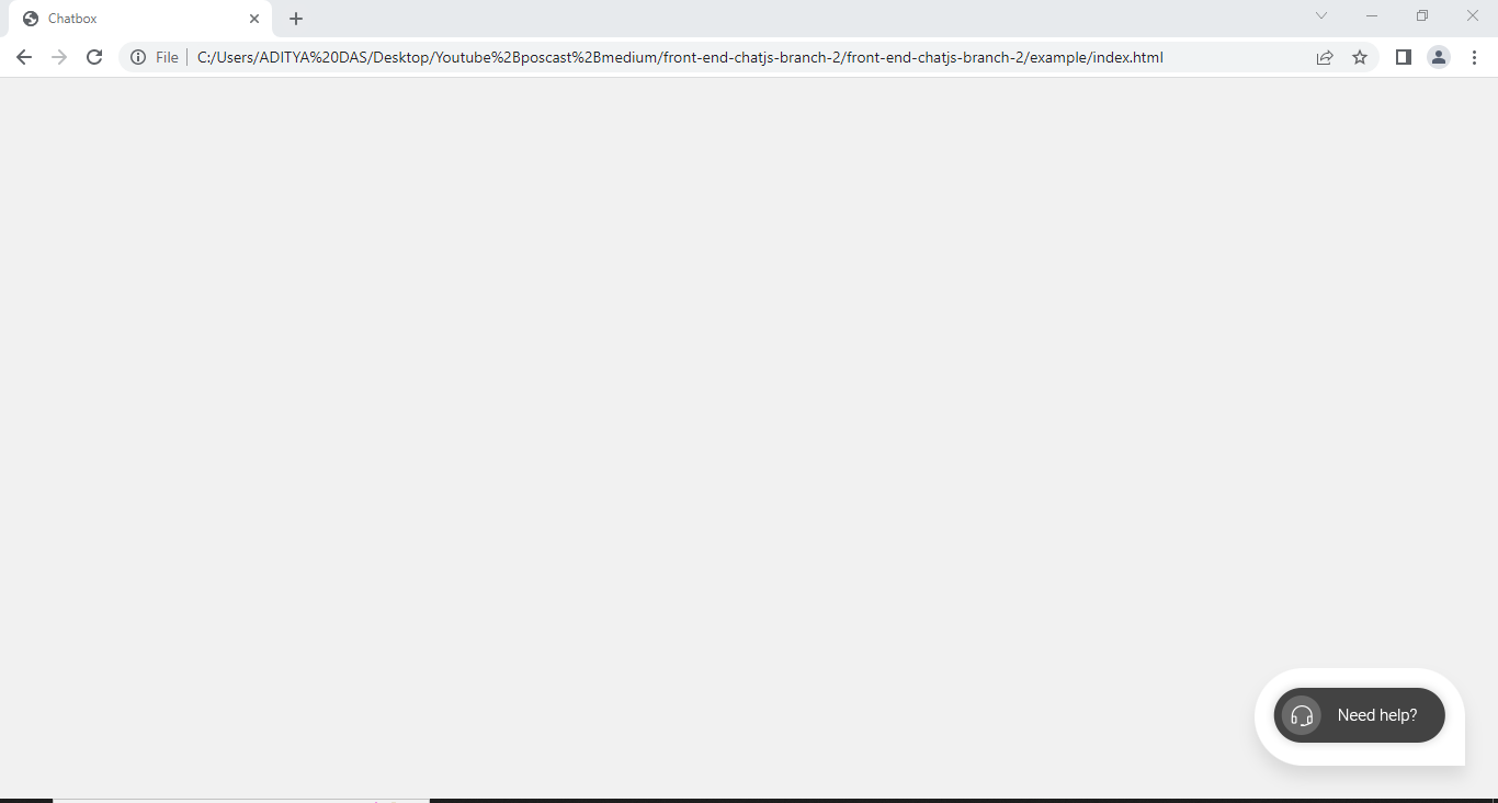 GitHub - ADITYADAS1999/ChatBot-template