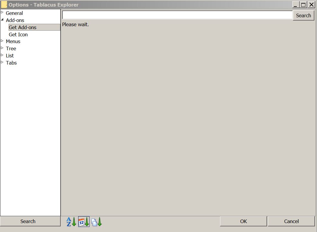 can't get add-on from "get add-on" button · Issue #384 · tablacus/TablacusExplorer · GitHub
