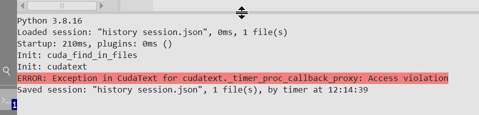 FIF3, crash after (or during) the search · Issue #258 · kvichans/cuda_find_in_files · GitHub