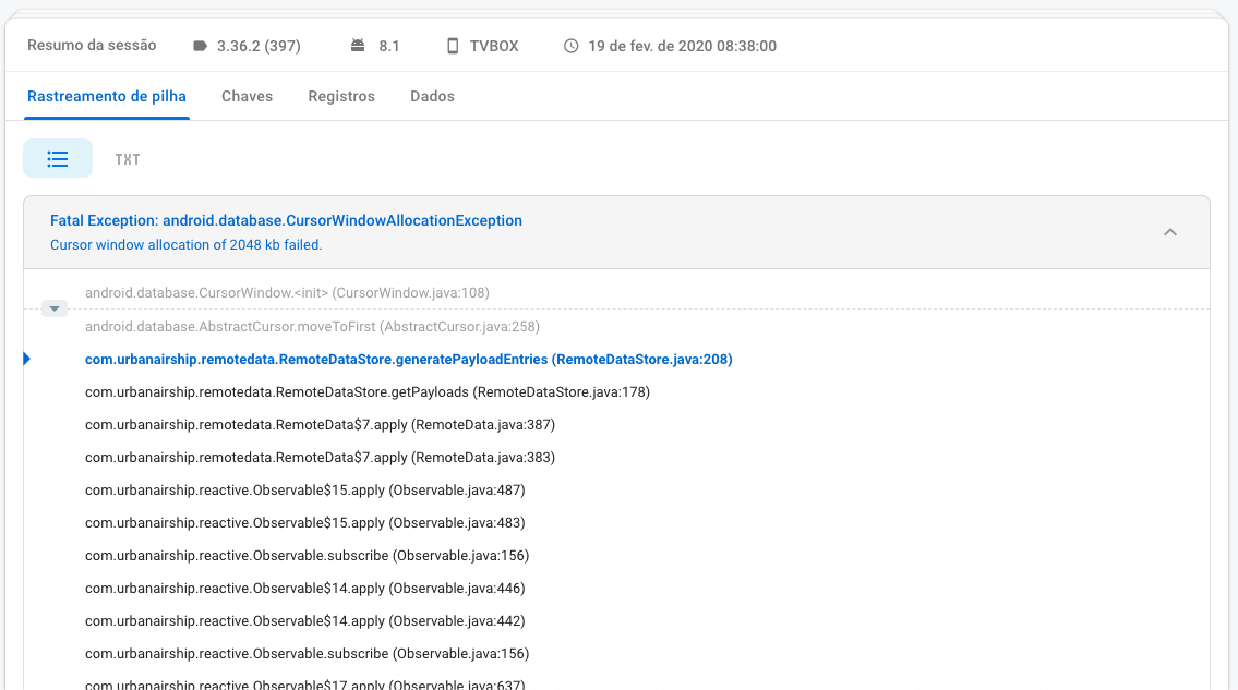 Com Urbanairship Remotedata Remotedatastore Generatepayloadentries · Issue 140 · Urbanairship