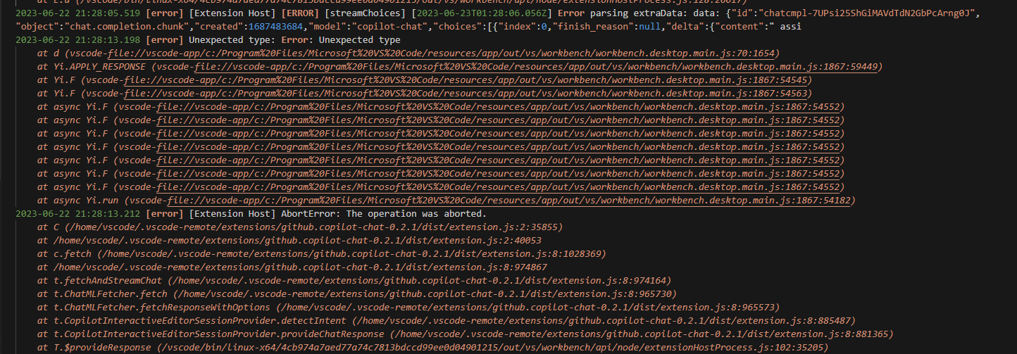 Window for entering prompt to code modification stays there forever · Issue #270 · microsoft ...