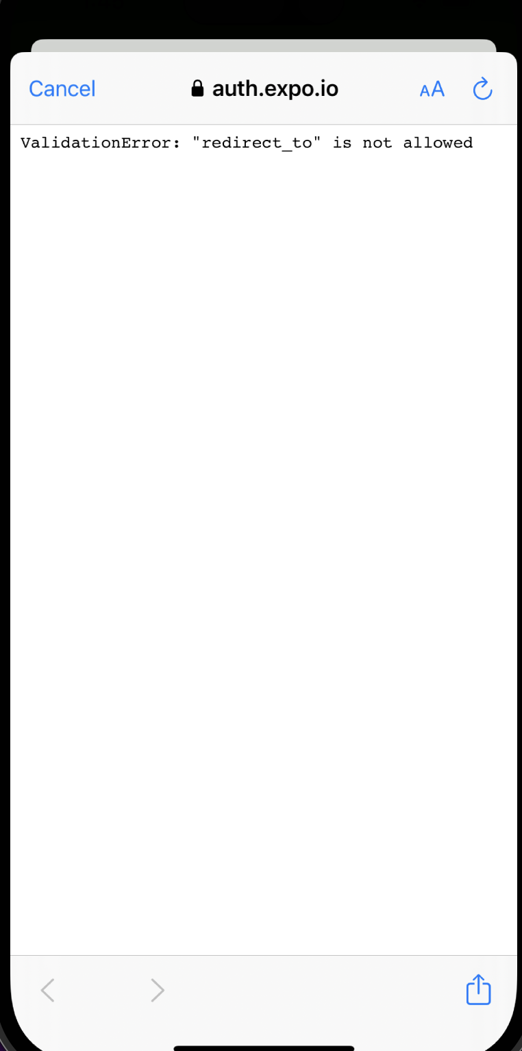After upgrading the expo-auth-session to 4, an error occurs when ...