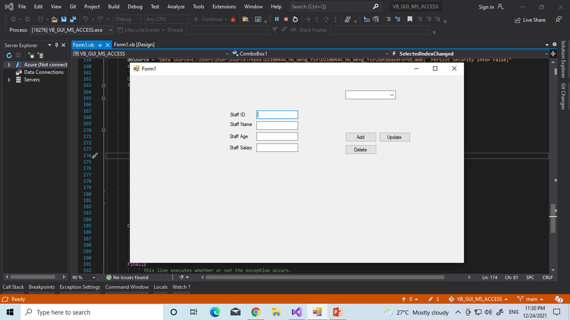 Github Junxian428 Vb Net Desktop Crud Ms Access Same Thing But In Vb