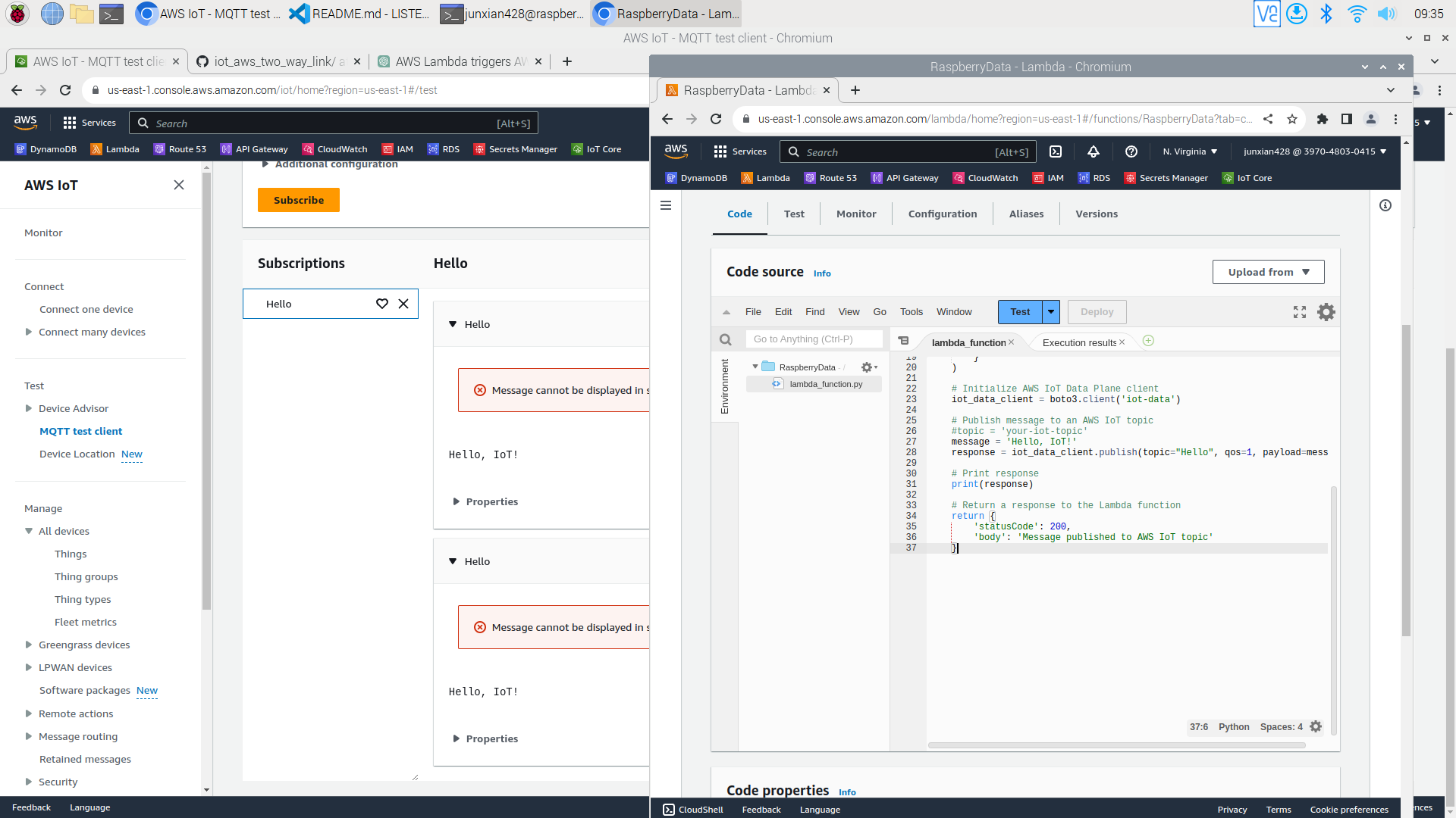 GitHub - junxian428/iot_aws_two_way_link: AWS Lambda with AWS IoT with ... GitHub - junxian428/iot_aws_two_way_link: AWS Lambda with AWS IoT with ...