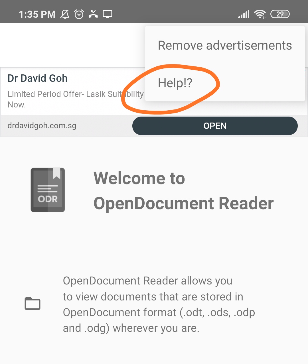 Change the use of Exclamation and Question mark together in "Help!?" · Issue #154 · opendocument ...