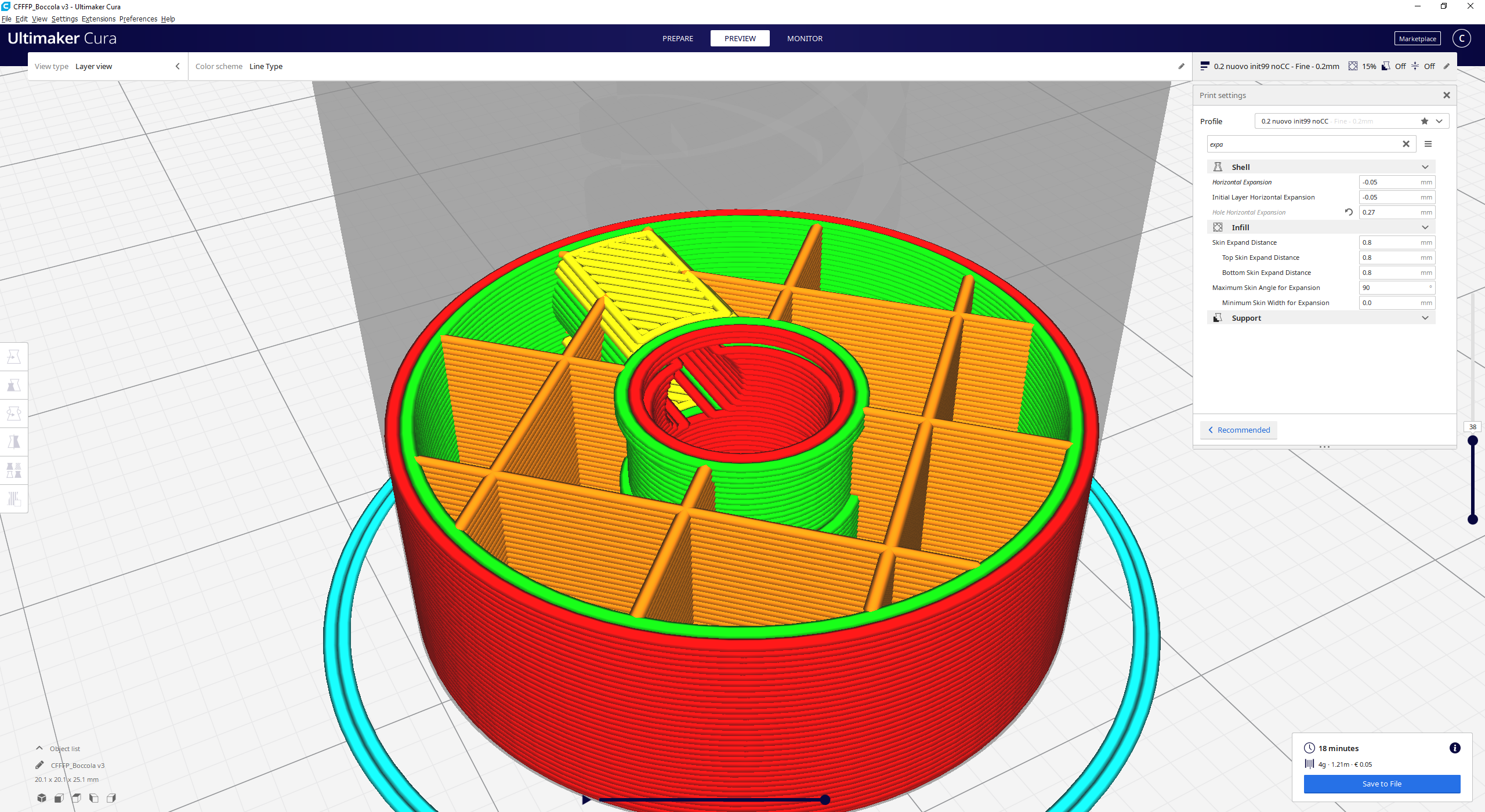 Hole and External wall offset · Issue #2158 · Ultimaker/Cura · GitHub