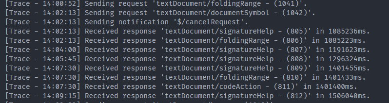 '$/cancelRequest' not working · Issue #1622 · bmewburn/vscode-intelephense · GitHub