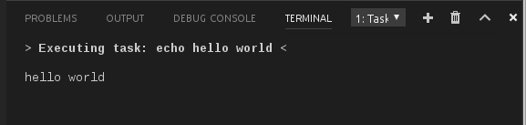 Fast tasks cause the task output terminal to automatically clear & close in tasks.json version 2 ...