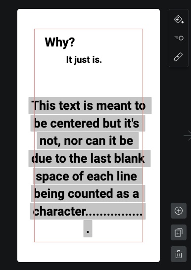 Text That Is Highlighted And Wraps To Next Line Shows An Extra Highlighted Blank Space At The