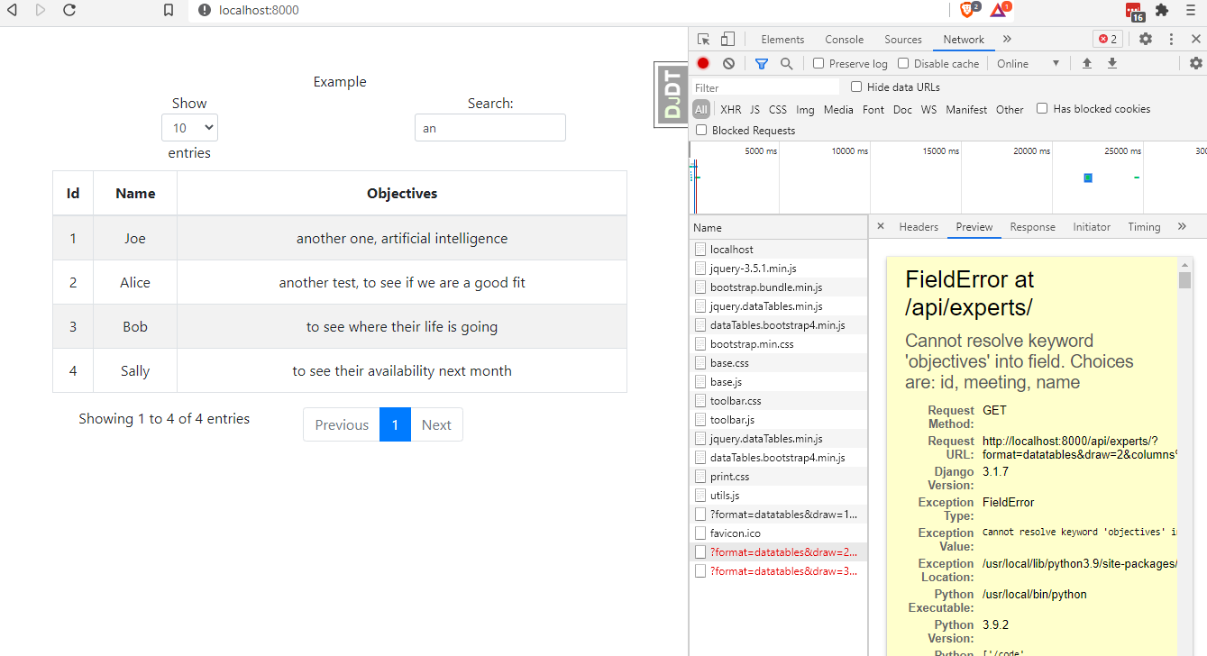 Substring Search Across Hasmany Field · Issue 104 · Izimobildjango Rest Framework Datatables 