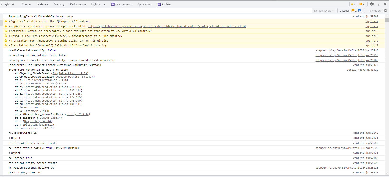 CPU 100% · Issue #300 · ringcentral/hubspot-embeddable-ringcentral-phone · GitHub