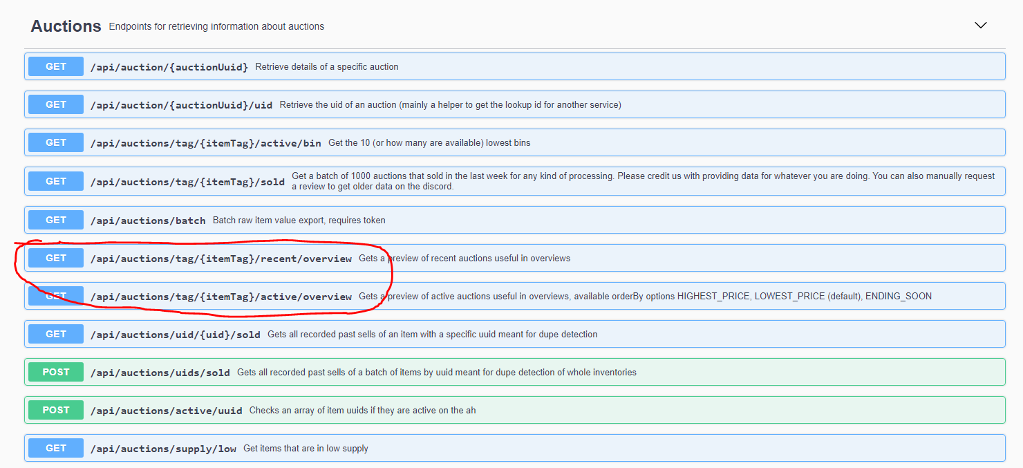 Allow paying users to display more auctions · Issue #961 · Coflnet/hypixel-react · GitHub