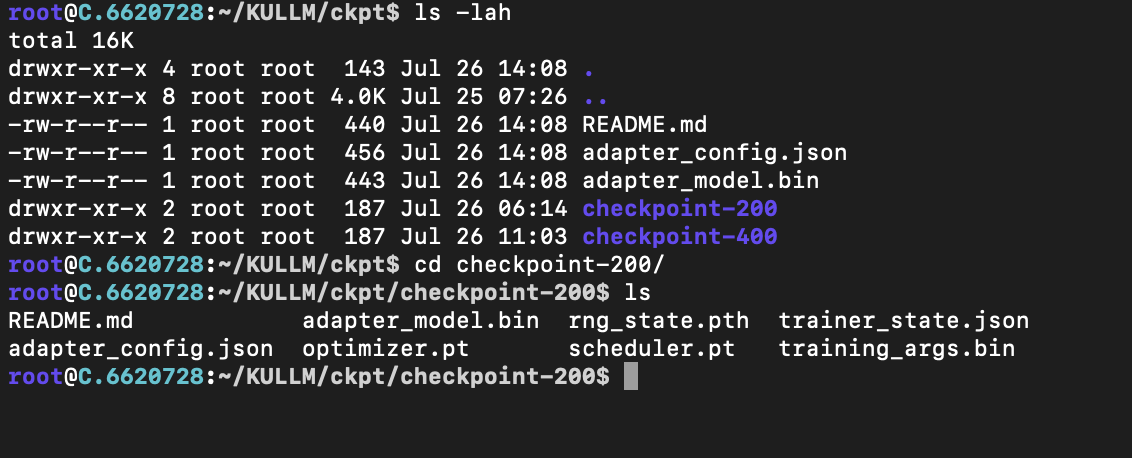 질문 Finetuning Training 결과 사용법에 관한 질문 드립니다 · Issue 14 · Nlpai Labkullm · Github