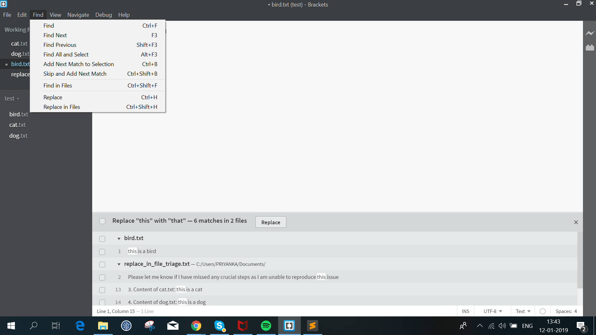 Filter Excludes All Files In Xxxx When Using Replace In The Folder · Issue 10789 · Adobe 8102