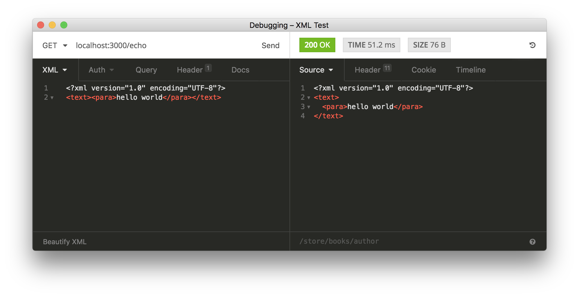 [Feature Request] Beautify XML on response · Issue #368 · Kong/insomnia · GitHub