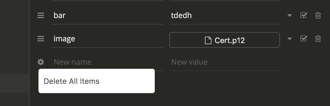 [Feature Request] – Delete all parameters in 'query' tab · Issue #803 · Kong/insomnia · GitHub