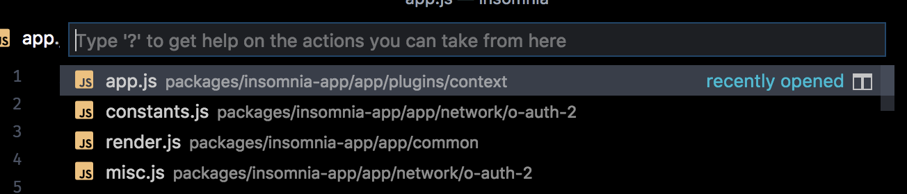 [Feature Request] Recent requests menu · Issue #1138 · Kong/insomnia · GitHub